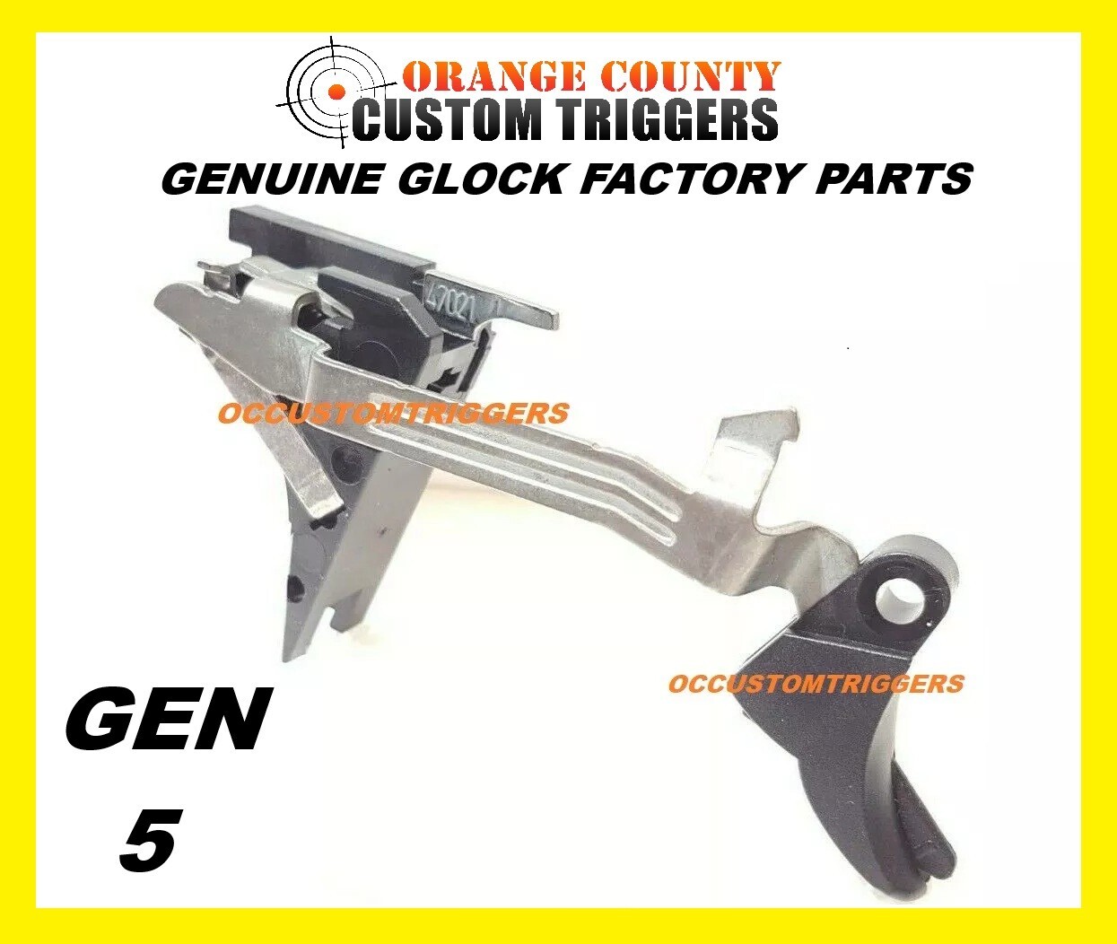 GLOCK GEN 5 TRIGGER BAR ASSEMBLY 17 19 19X 26 34 45 47 SP39702 SP47208 ...