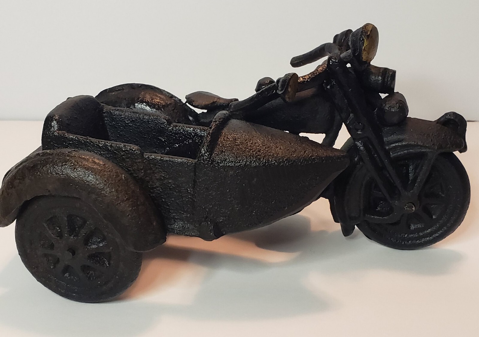 Cast Iron Motorcycle with Sidecar | eBay