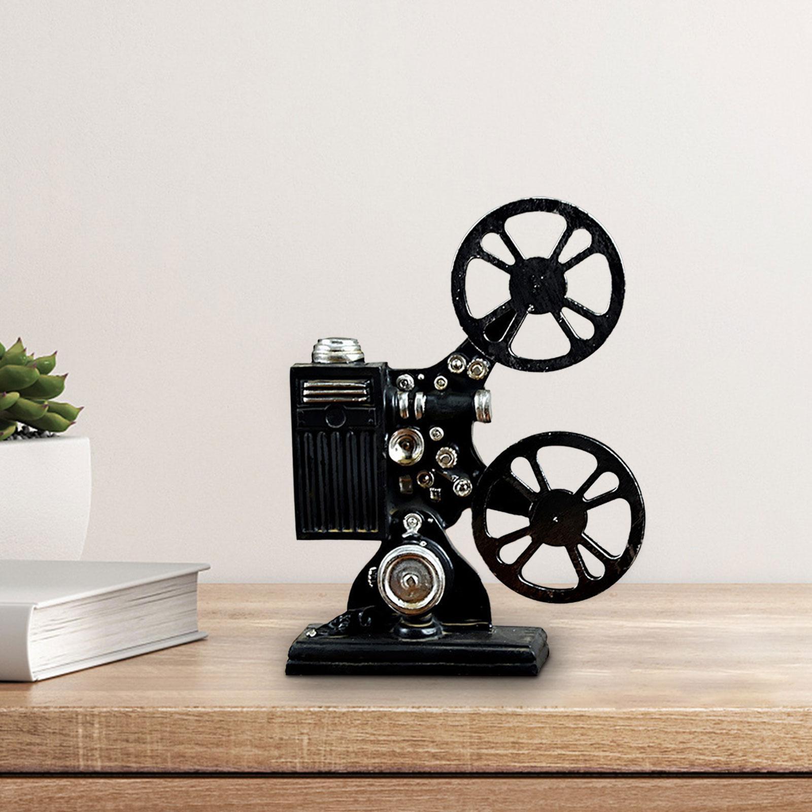 Retro Film Projector Model Ornament for Desktop Wall Shelf Decor ...