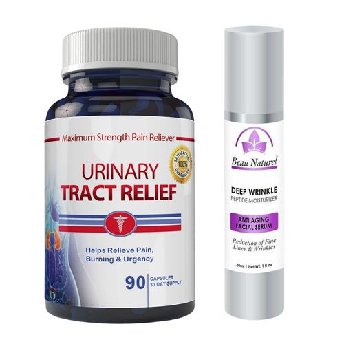 Urinary Tract Infection Pain Relief Supplements & Anti-Aging Cream ...