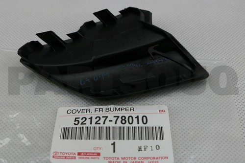 5212778010 Genuine Toyota COVER, FRONT BUMPER HOLE, RH 52127-78010 | eBay