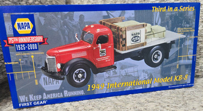 FIRST GEAR NAPA AUTO PARTS 75TH ANNIVERSARY 1949 INTERNATIONAL MODEL KB ...