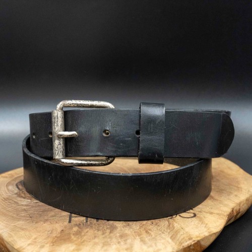 Fosters Trading Company Mens Belt Vintage Leather Belt Black Size 36 | eBay
