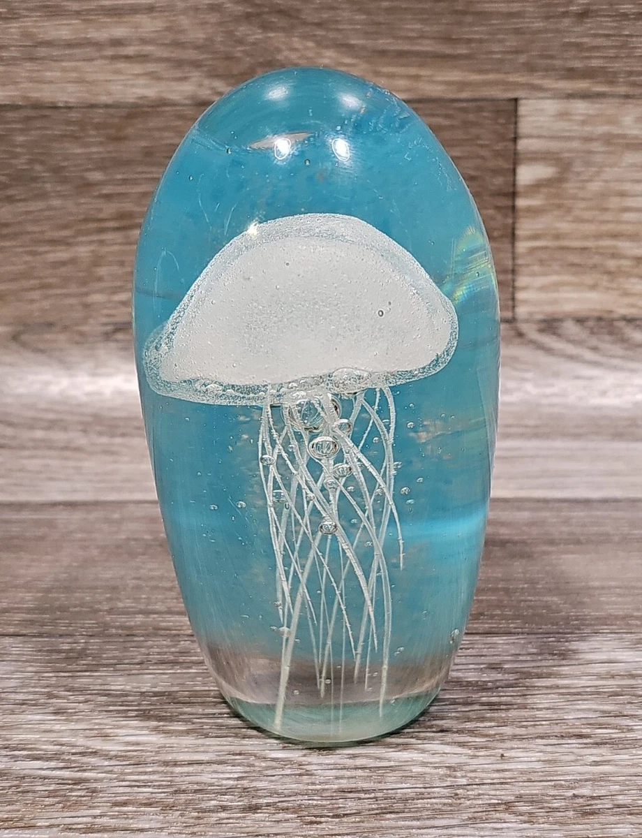Glow In Dark Paperweight Jellyfish Paperweight With Glow In Dark ...