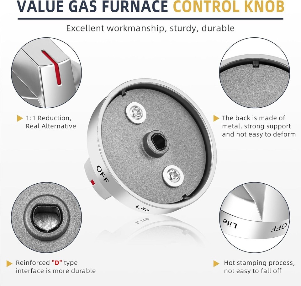 DG94-03500A/Z DG94-04167 DG94-03500U Stove Knob Replacement Gas Stove ...