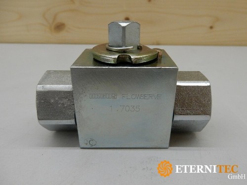 Argus Hydraulik Block Kugelhahn Flowserve 1.7035 BK8 594120C DN 16 PS ...