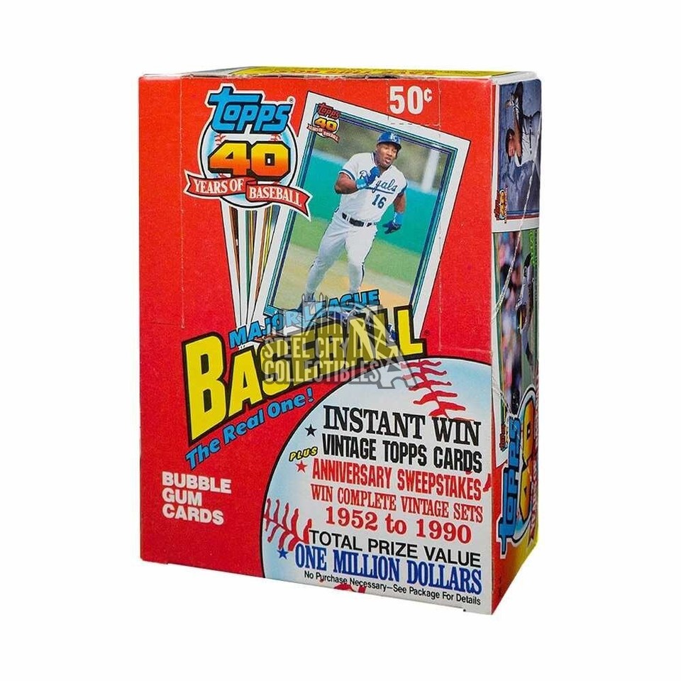 1991 Topps Baseball Box 20-Box Case | eBay