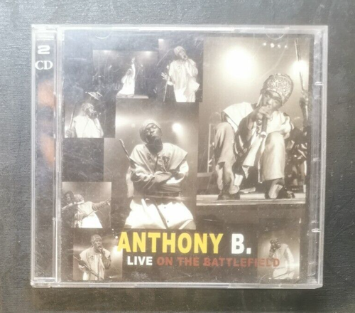 Live on the Battlefield by Anthony B (CD, Oct-2005, 2 Discs, Nocturne ...