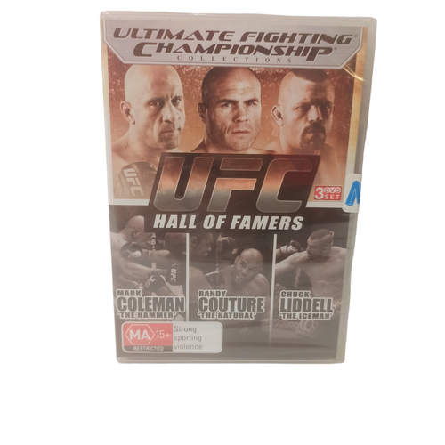 UFC Collection Hall Of Famers DVD Ultimate Fighting MMA Martial Arts ...
