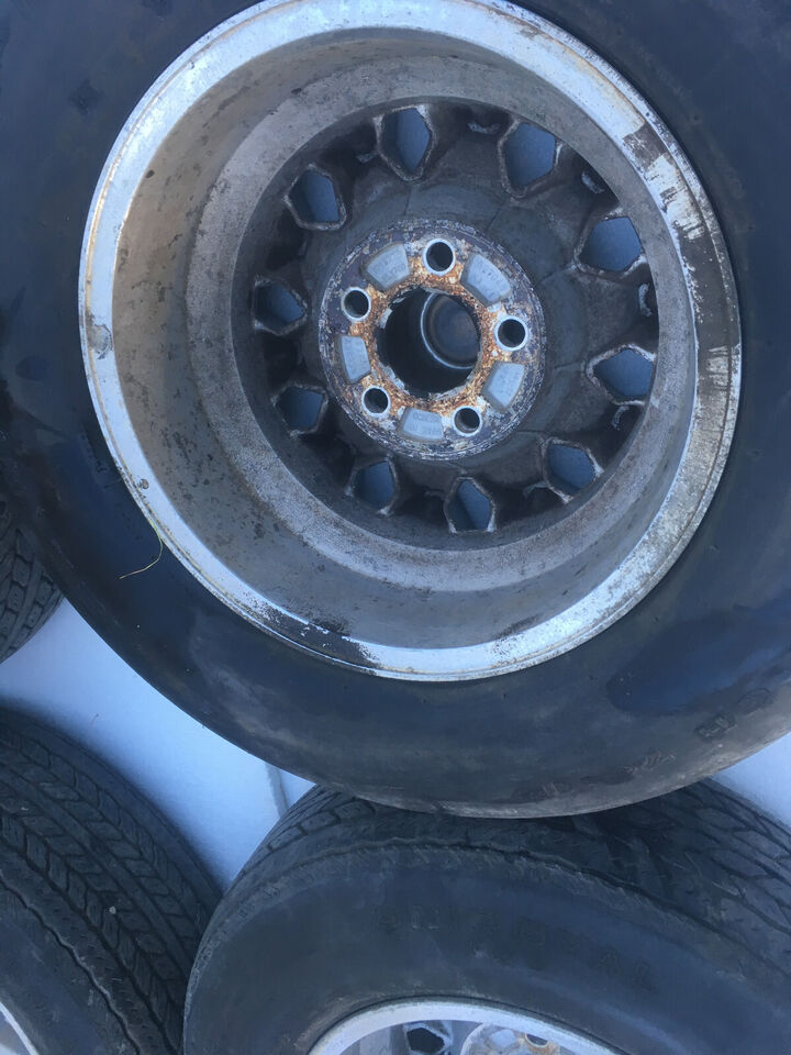 Vintage 1977-81 Pontiac Trans Am Snowflake Rims / OEM UniRoyal Tires GR ...