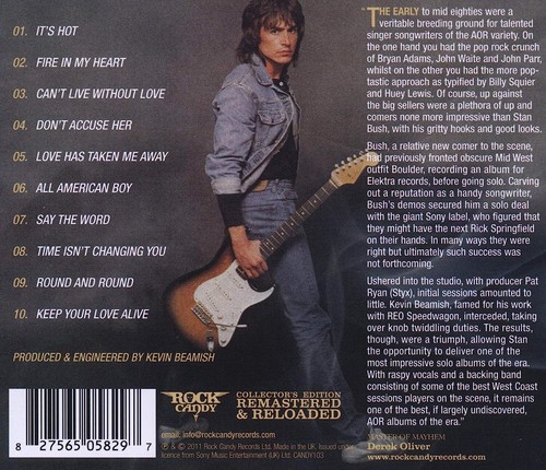 Stan Bush by Bush, Stan (CD, 2011) for sale online | eBay