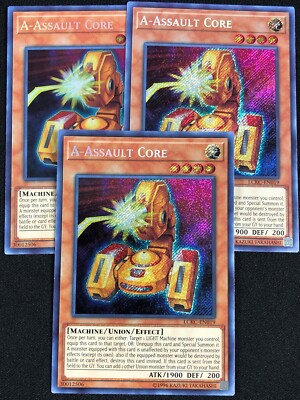 YUGIOH A-ASSAULT CORE LCKC-EN019 SECRET X3 NM | eBay