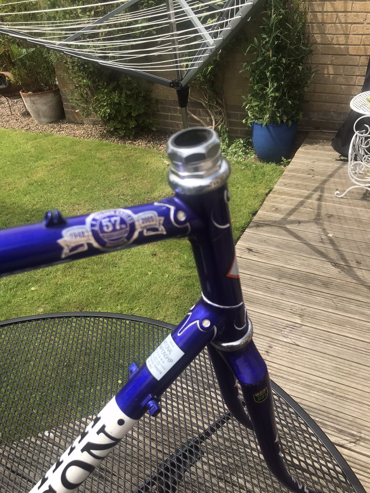 Vintage JF Wilson Racing Frame | eBay UK