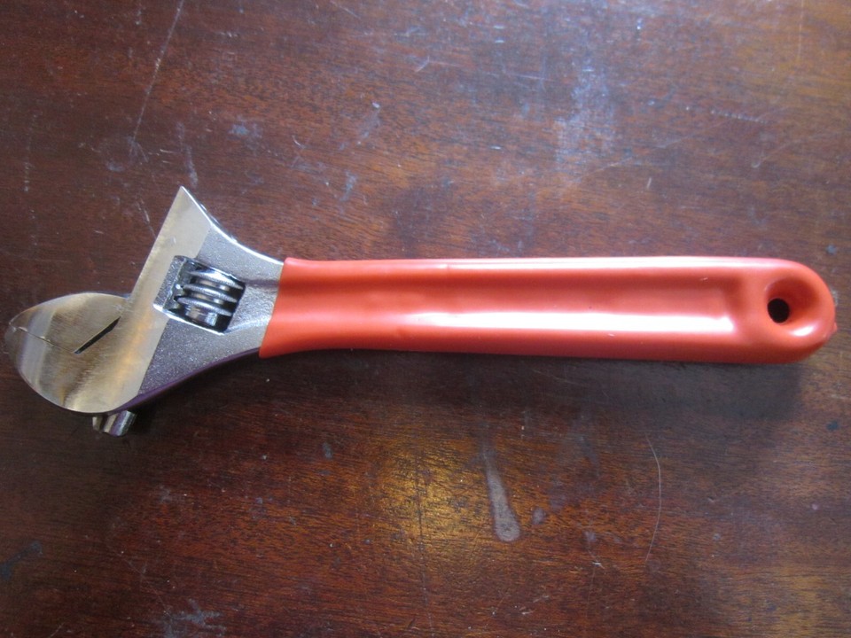 CRESCENT TOOLS 8” ADJUSTABLE WRENCH - MADE IN USA - 8 INCH TOOL RED ...