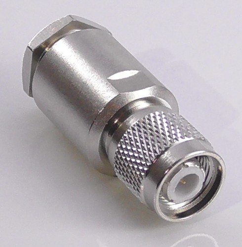 TNC Male Clamp Plug for LMR400, RG213, RG8, Westflex 103, HDF400 50 Ohm ...