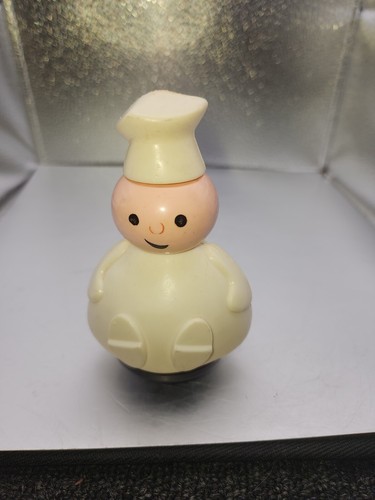 Vintage Fisher Price Baker Man Roly Poly Weeble Wobble Toy 1970s | eBay