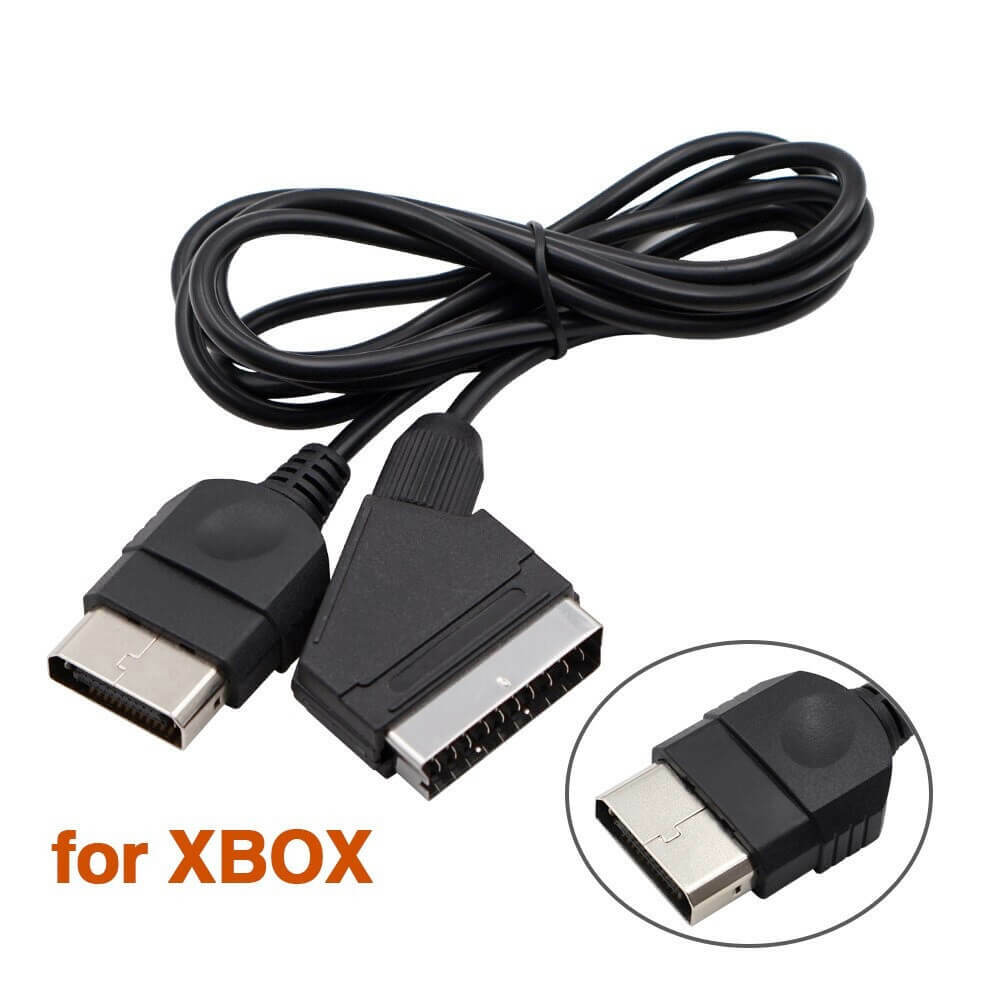 1.8m RGB Scart Cable for PS2 PS1 PS3 SEGA Mega Drive Dreamcast Saturn ...