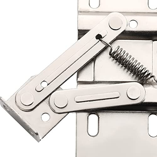 2 Pcs Foldable Lifting Bracket Spring Hinges Sofa Bed Corner Cabinet ...