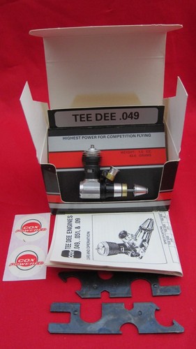 NIB Cox Thimble Drome TeeDee 049 Model Airplane Engine | eBay