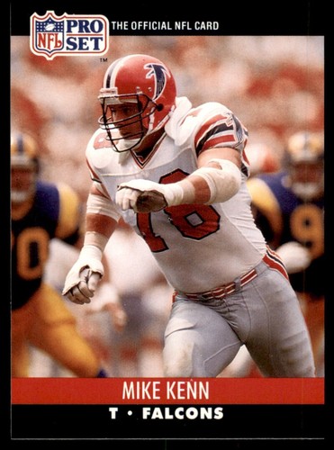 1990 Pro Set Mike Kenn Atlanta Falcons #428 | eBay