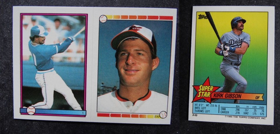 1989 Topps Stickers Baseball Cards Complete Your Set U Pick From List 1 ...