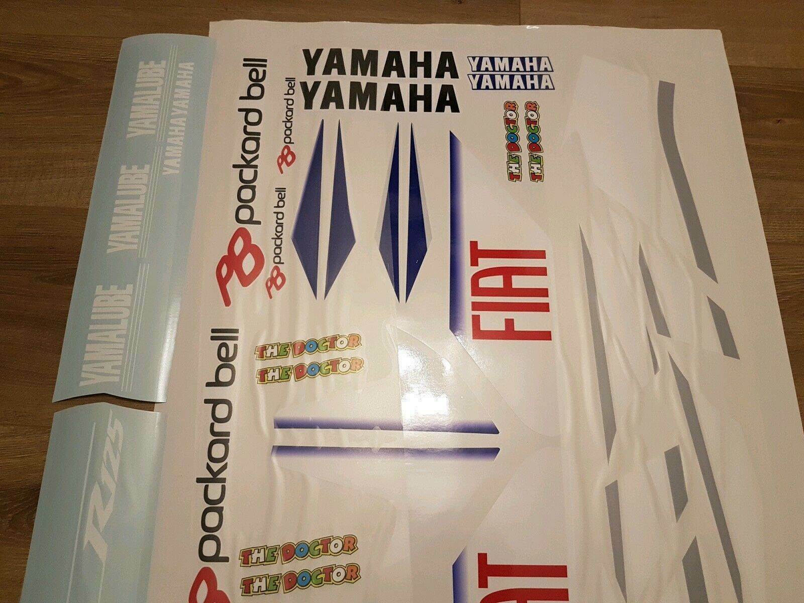 Yamaha YZF R125 2012-2018 ROSSI 46 EDITION DEKOR DECAL KIT Aufkleber ...