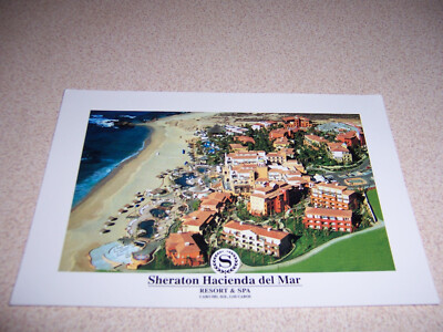 1990s SHERATON HACIENDA del MAR, CABO DEL SOL, LOS CABOS VTG POSTCARD ...