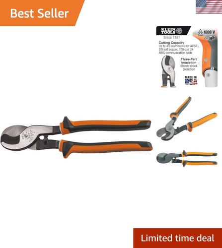 63050-EINS Cable Cutters, Electricians Insulated Cable Cutter, Cuts ...