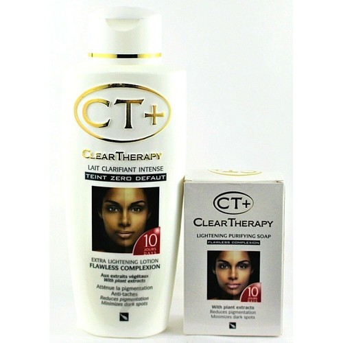 CT+ Clear Therapy Extra Lightening Lotion 500ml And Soap 7 oz | eBay