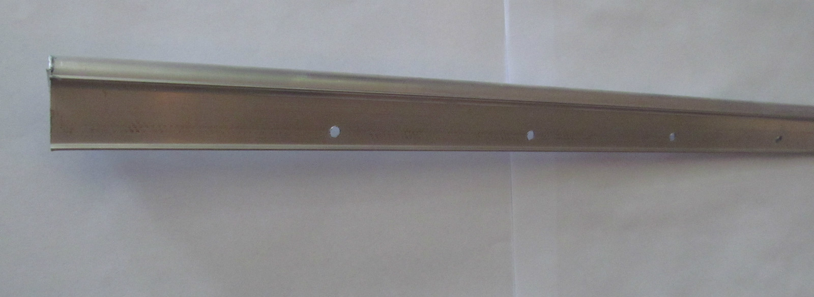 4 @ 23" Aluminum Finish Awning Rail Trim Molding RV Vintage Trailers 1 ...