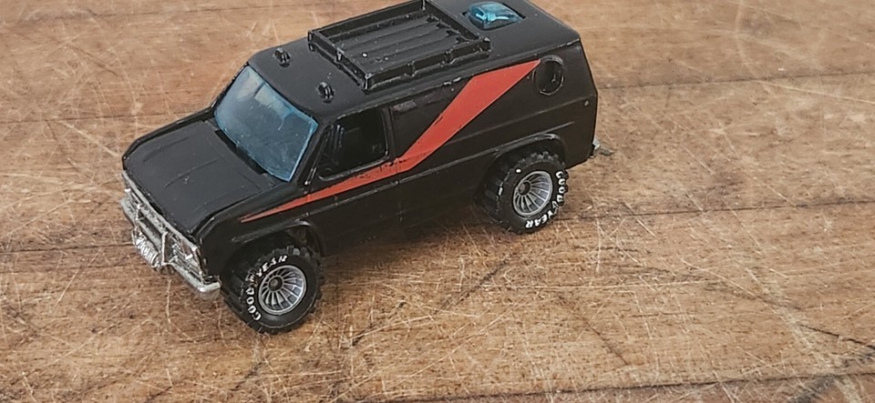 Vintage 1977 Hot Wheels Baja Breaker Van Black Goodyear Real Riders | eBay
