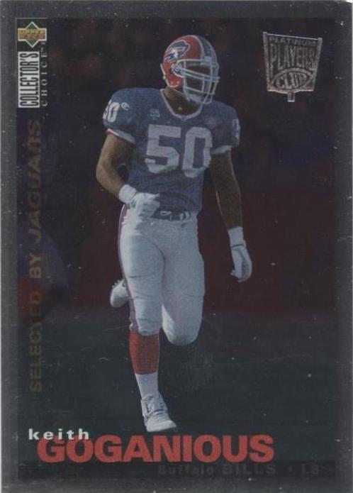 1995 Upper Deck Collector's Choice - Keith Goganious #332 Platinum ...
