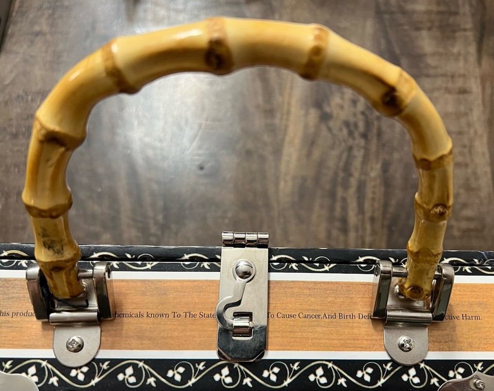 Bueno, Wearable Art, Cigar Box Bag/Purse. Purse Is 9 1/4” X 7 1/2” X 2 ...