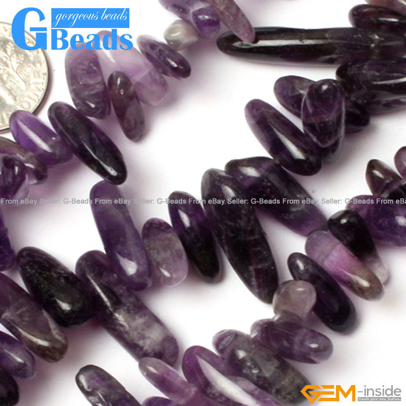 Natural Stones Irregular Spike Stick Beads For Jewelry Making Free ...