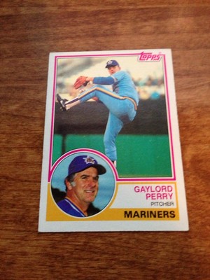 1983 Topps Gaylord Perry Seattle Mariners #463 Baseball Card | eBay