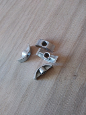 M6 Threaded Half Moon Mini Luna Crescent Washers Nuts For Bunk Bed Beds ...