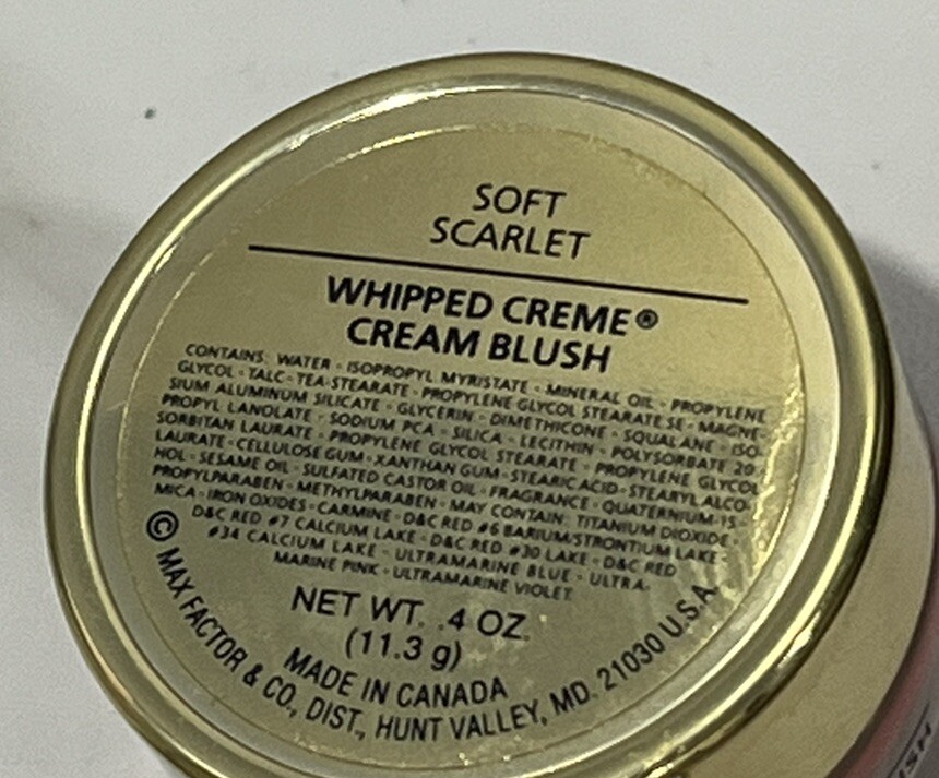 Max Factor MF Whipped Creme Cream Blush - Soft Sable - 0.4 oz Rare HTF ...