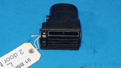 87-91 Bmw 318is 3 Series E30 OEM Left side dash A/C air vent black x1 ...