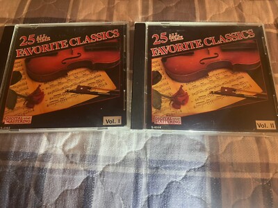 25 All Time Favorite Classics Vol. I & II - Audio CD By Various Artists ...