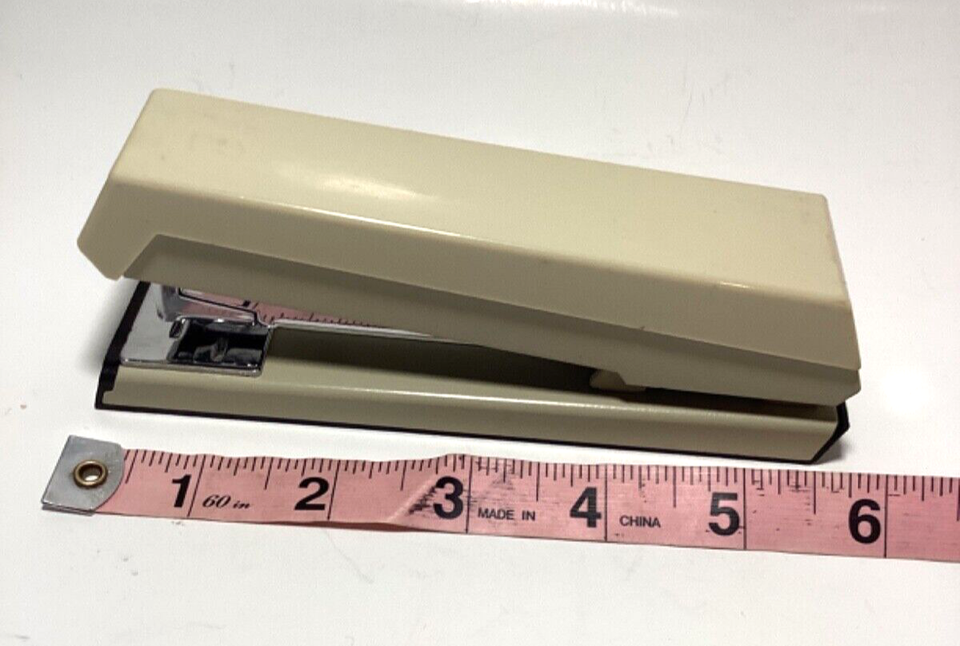 Desk/Home/Office Stapler Acco 500 Easy Fast Reload,Cream Color | eBay