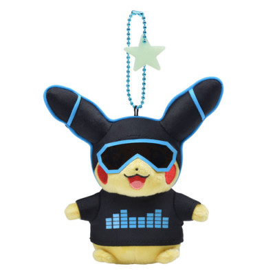 Pokemon Center Science is amazing Neon Pikachu Blue ver. Plush Mascot ...