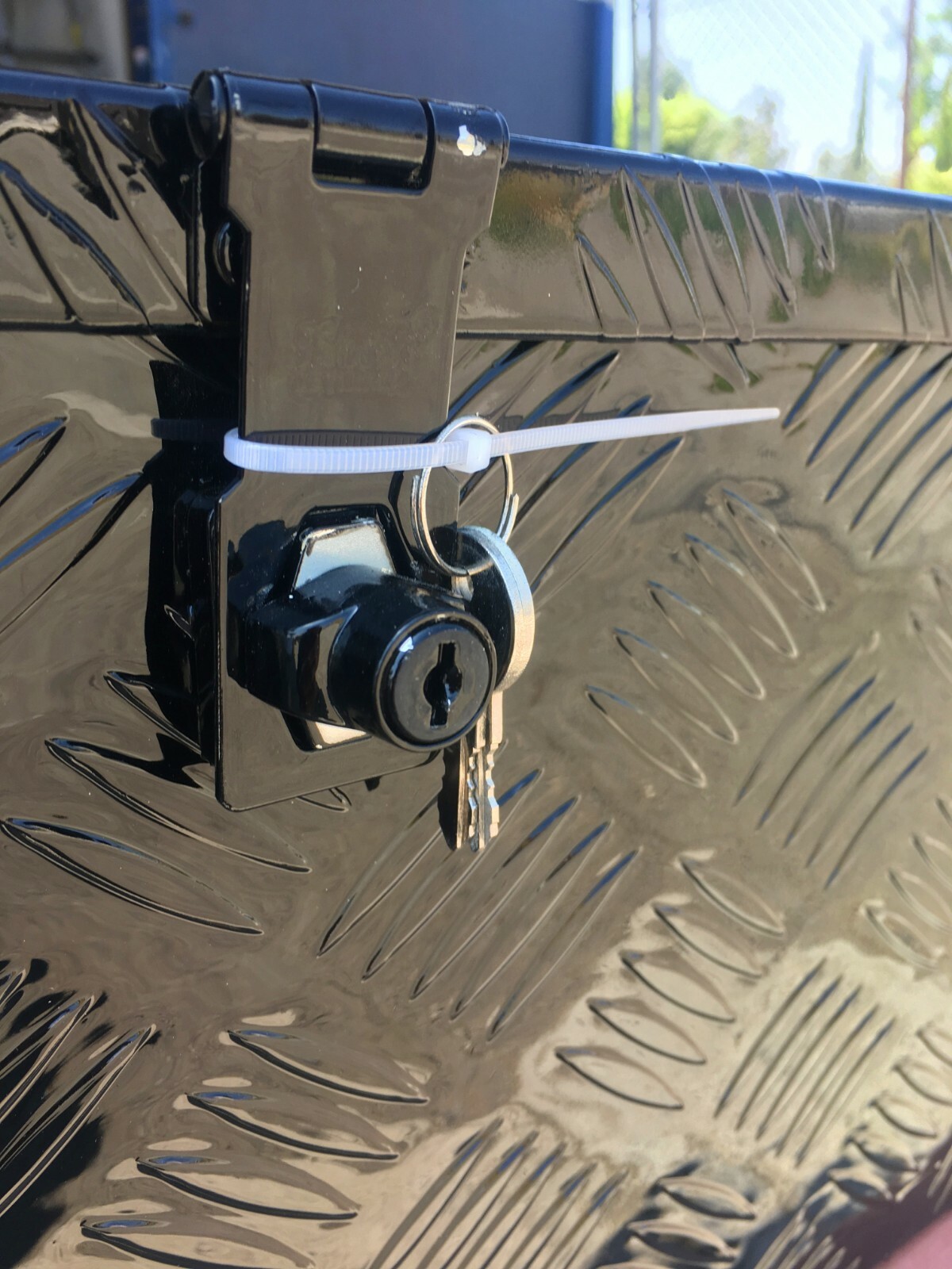 Aluminum Tool Box Trunk Pickup Bed Trailer Storage Tractor 30"L/13" W ...