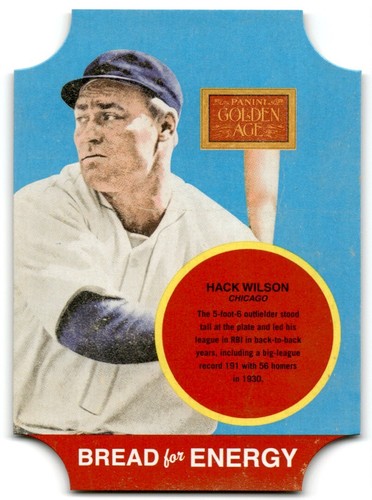 2013 PANINI GOLDEN AGE BREAD FOR ENERGY HACK WILSON. | eBay