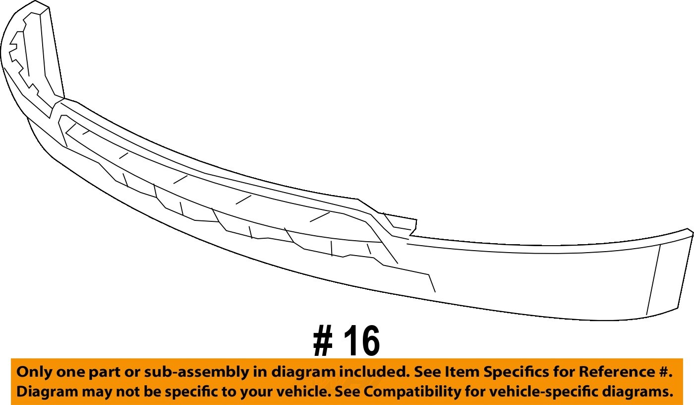 GM OEM 10-15 Equinox Front Bumper Grille Bumper Components-Lower Cover ...