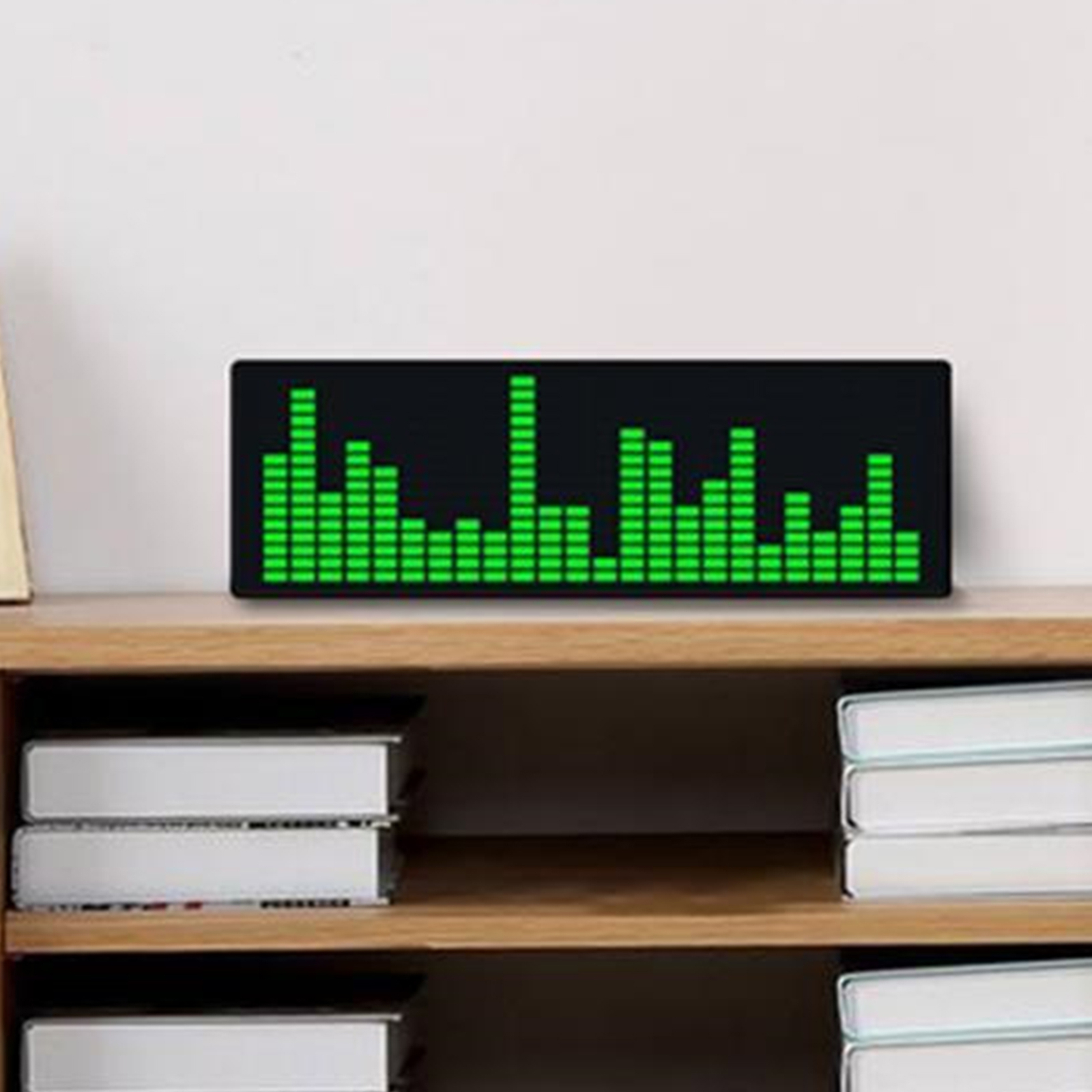 LED Light Music Spectrum Clock Voice Rhythm Car Audio Level Indicator ...