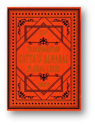 Cotta's Almanac #4 Transformation Playing Cards Poker Cardistry | eBay