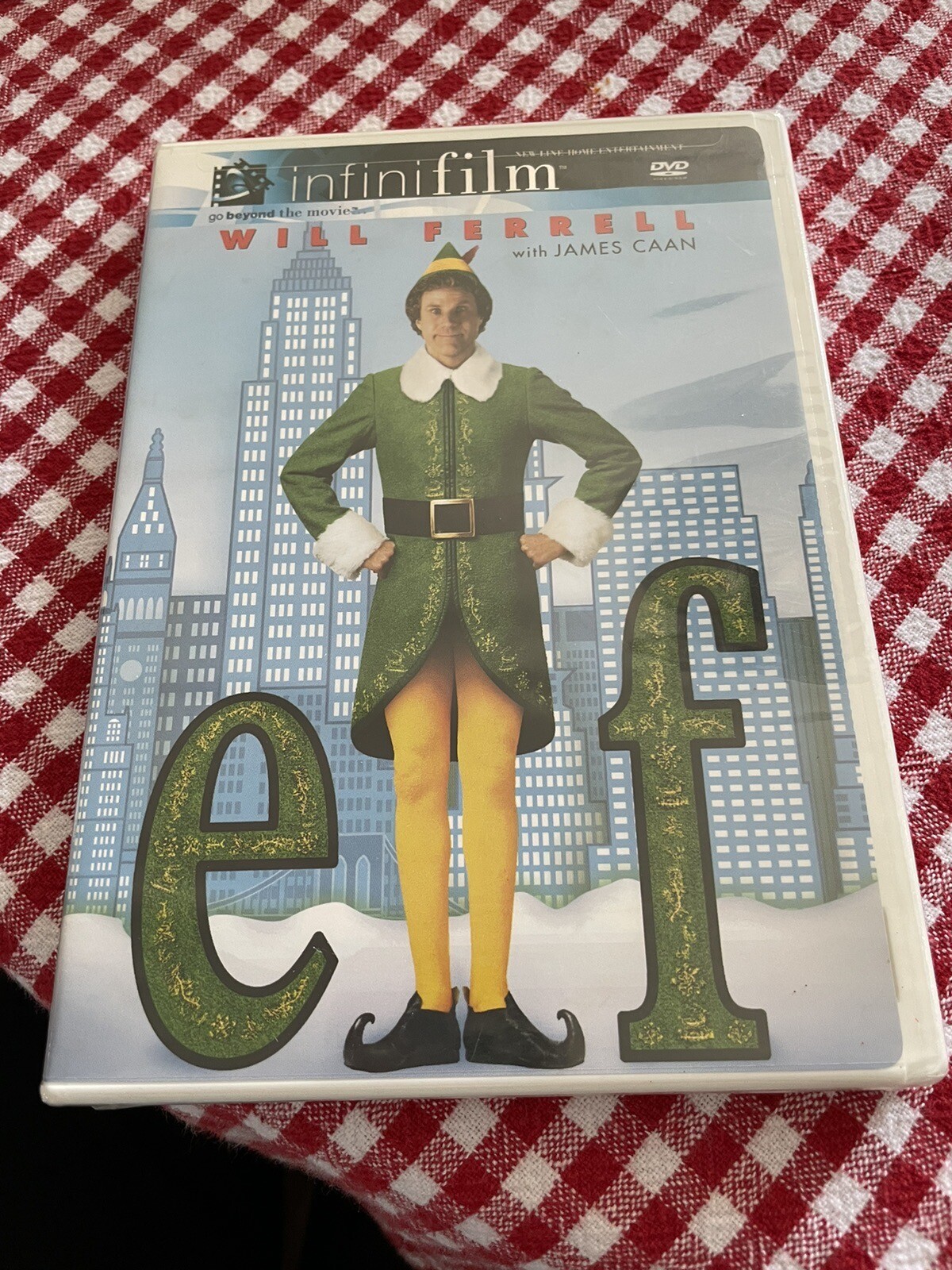 Elf (DVD, 2003) Brand New Sealed With Will Ferrell And James Caan ...
