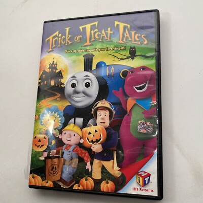 Trick or Treat Tales Dvd Halloween Thomas The Train Barney Bob Builder ...