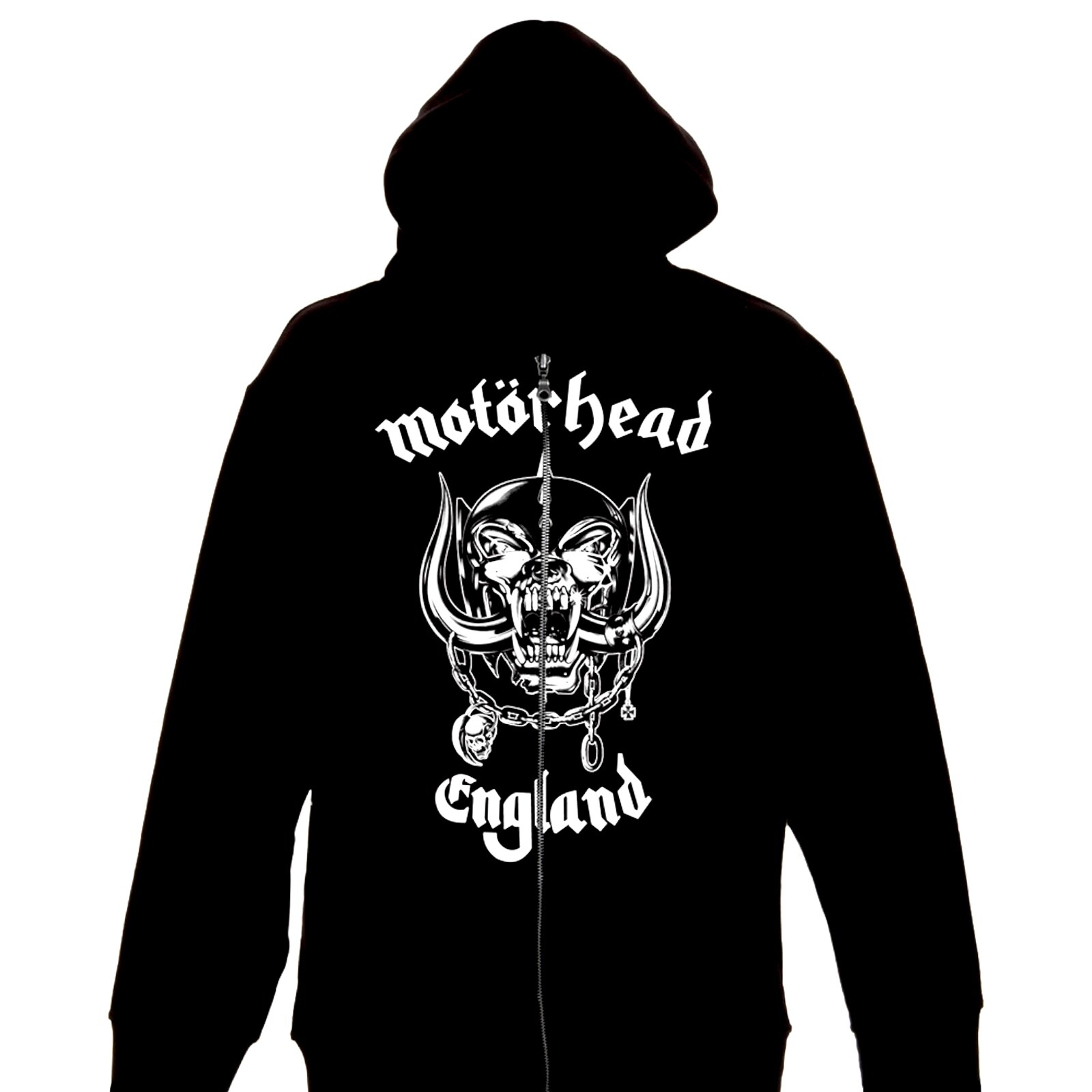 Motorhead - England Official Licensed Zip Up Hoodie | eBay UK