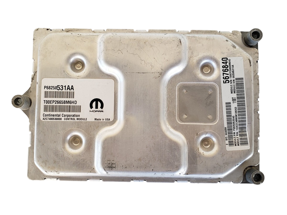 MOPAR Jeep ECM ECU MAIL IN Cloning SERVICE /Plug and Play Bosch ...